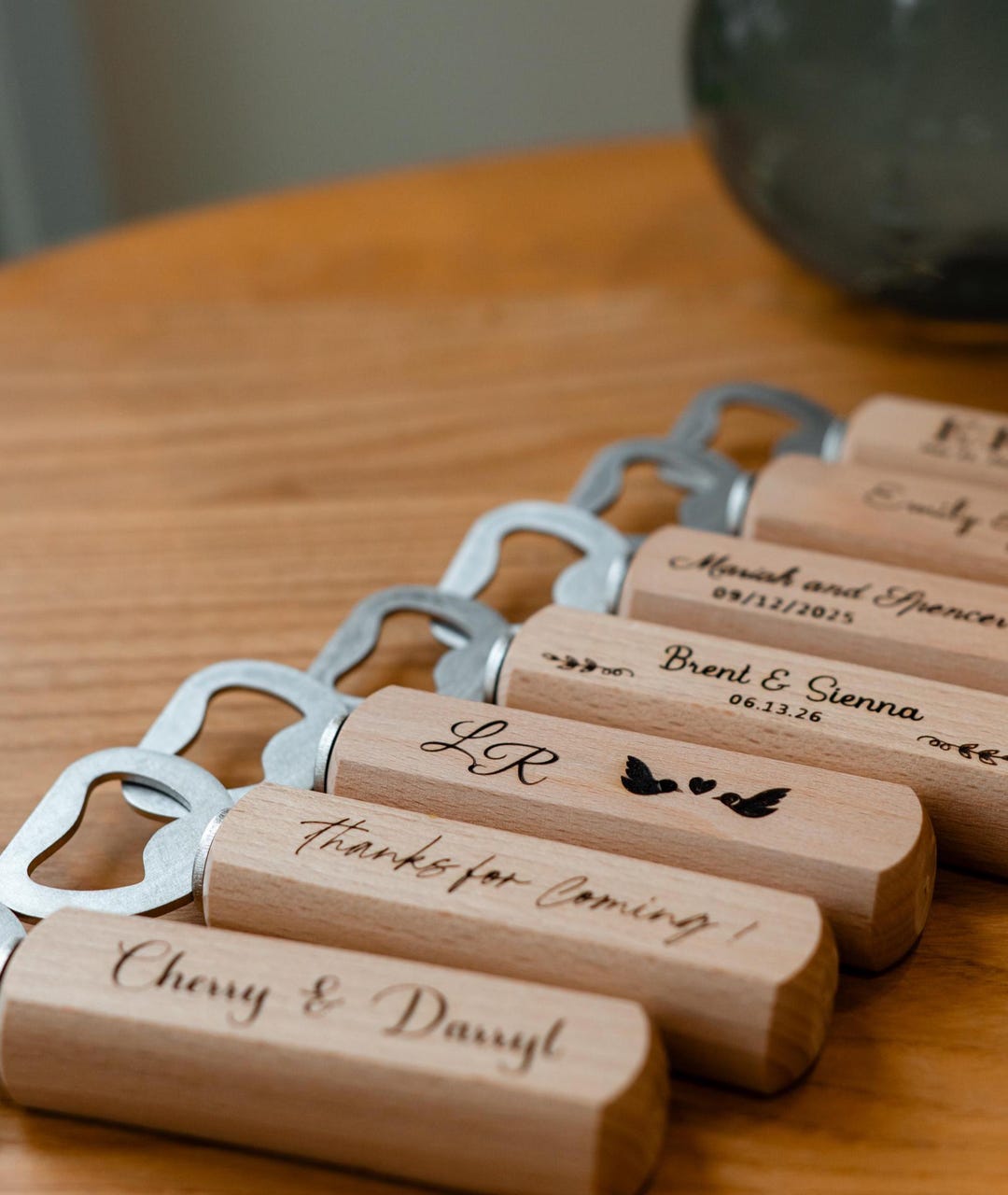 Monogrammed Wedding Favors in Bulk, Custom Bottle Opener Gift, Classic ...