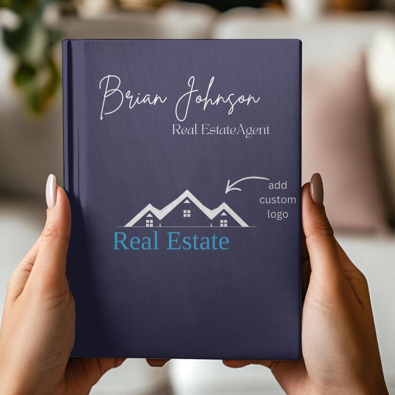 Personalized Realtor Notebook, Bulk Closing Gift, Customizable Journal ...