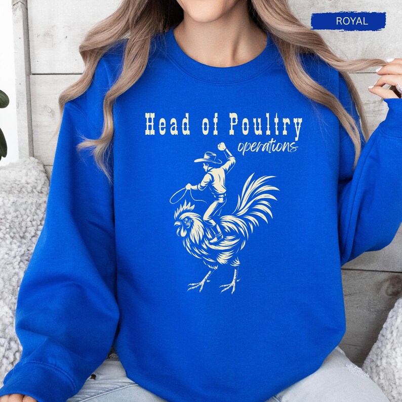 Funny Chicken Farmer Sweatshirt, Homestead Rooster Hoodie for Poultry ...