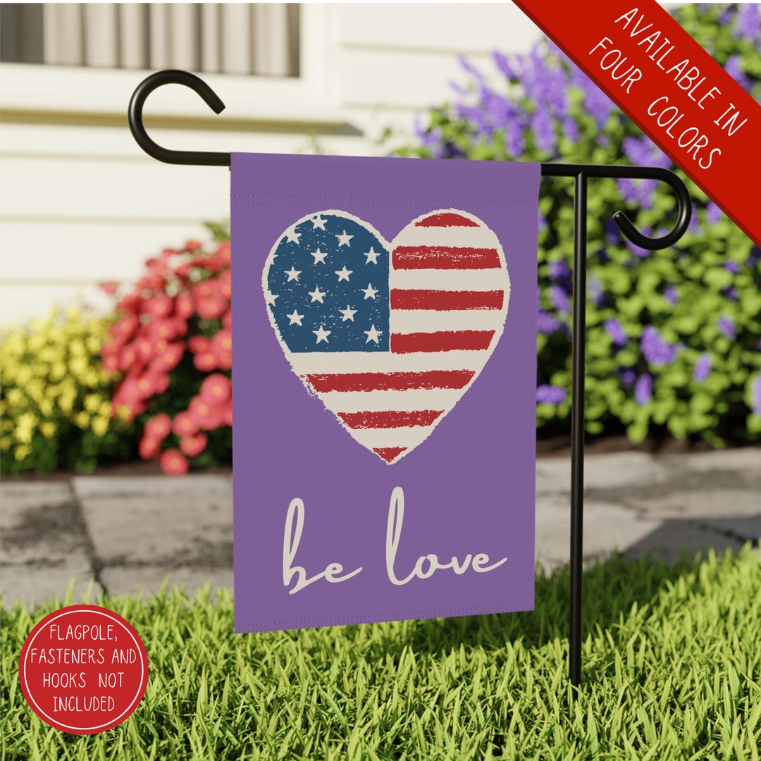 Anti Trump American Flag, Hope Garden Banner, Political Protest Yard ...