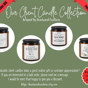 Customizable Gratitude Candle, Client Gift, Corporate Gift, Staff ...