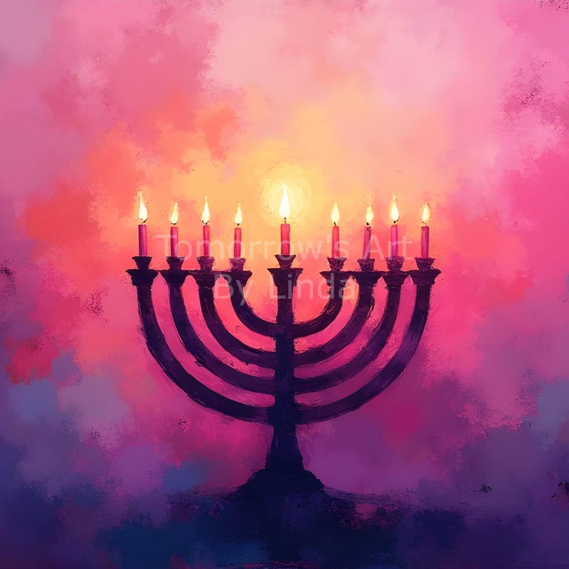 Hanukkah Menorah - Etsy