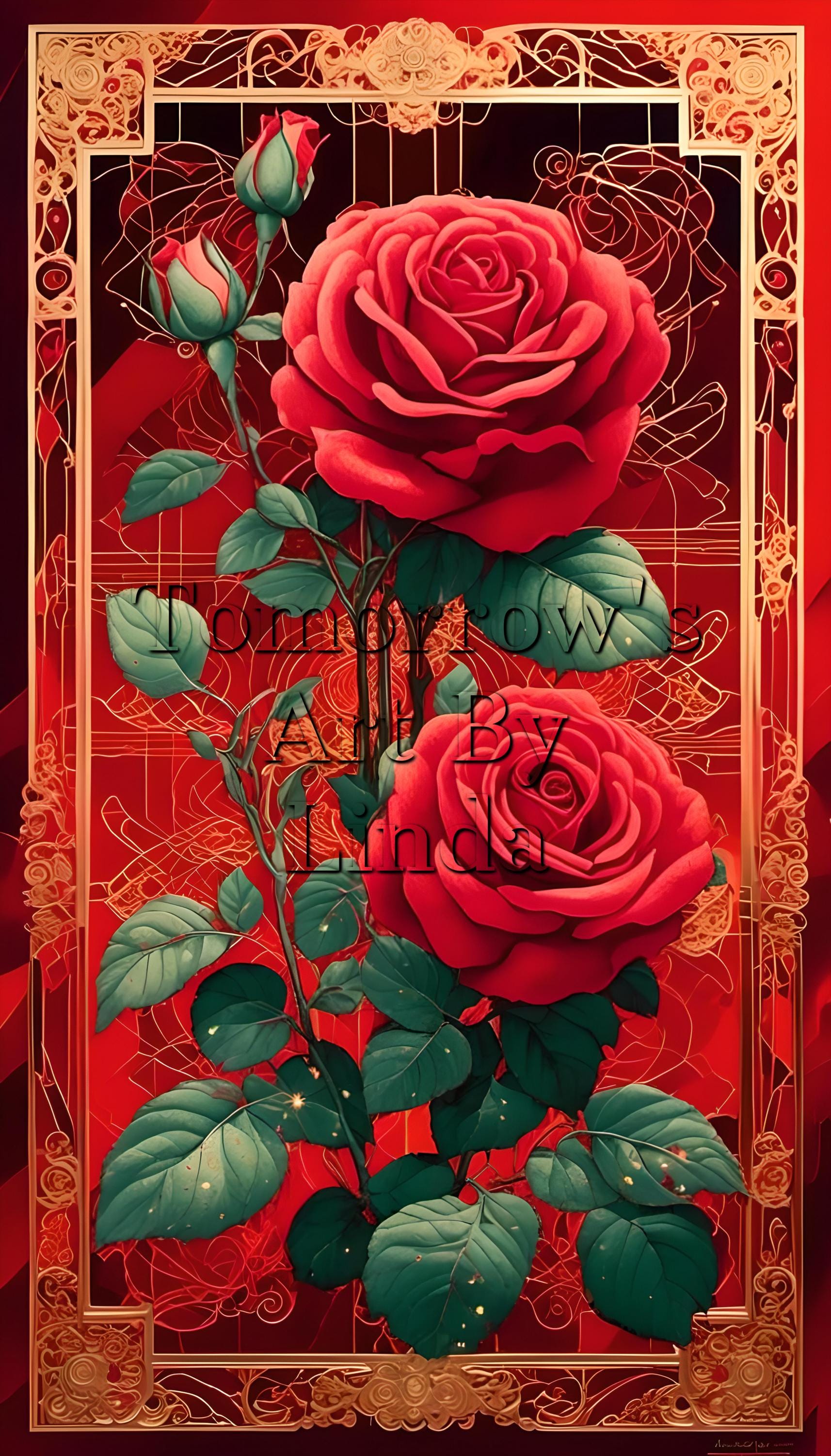 5 Lovely Red Themed Phone Wallpapers - Etsy