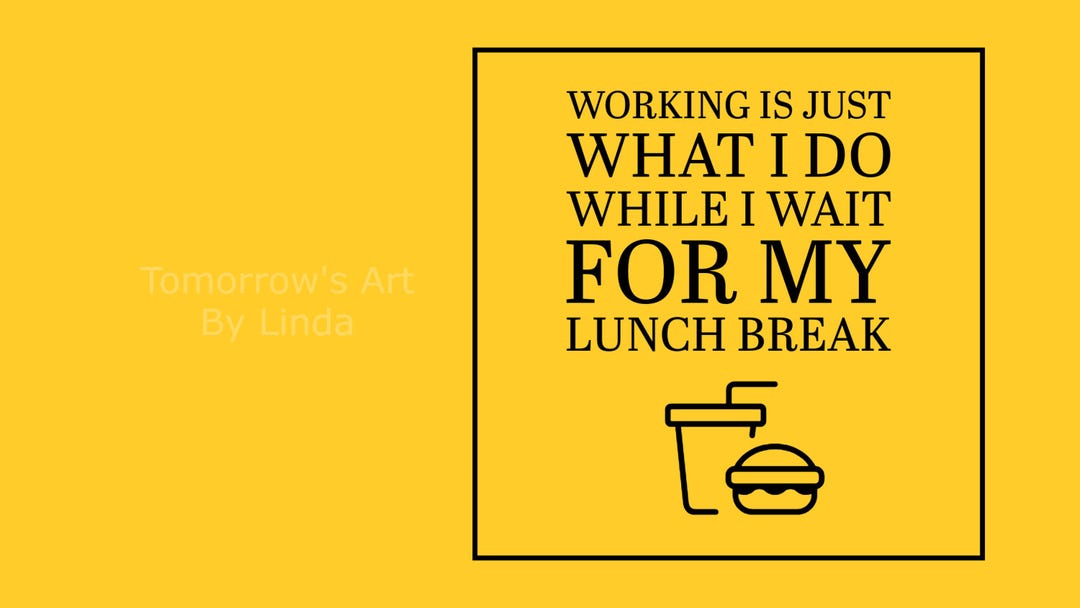 Lunch Break Desktop Wallpaper - Etsy