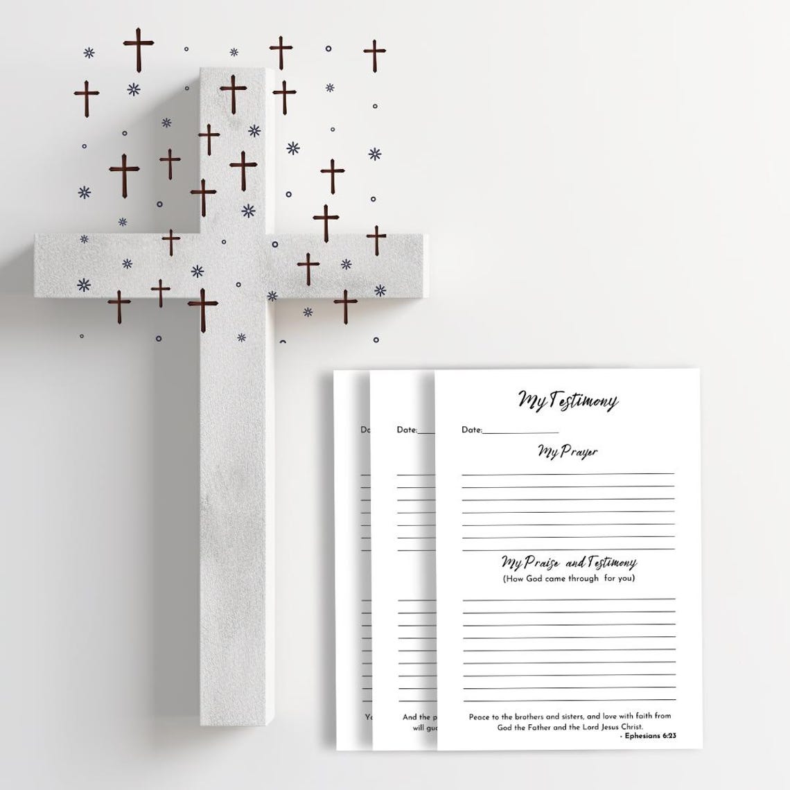 My Praise and Prayer Journal, Spiritual Notebook, Devotional Diary ...