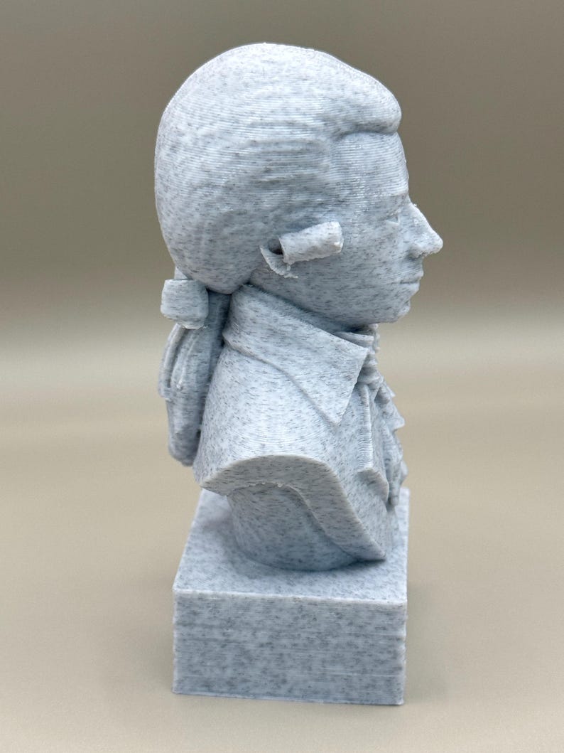 Mozart Bust Statue | Classical Composer Figurine | Piano Music Gift ...