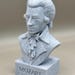 Mozart Bust Statue | Classical Composer Figurine | Piano Music Gift ...