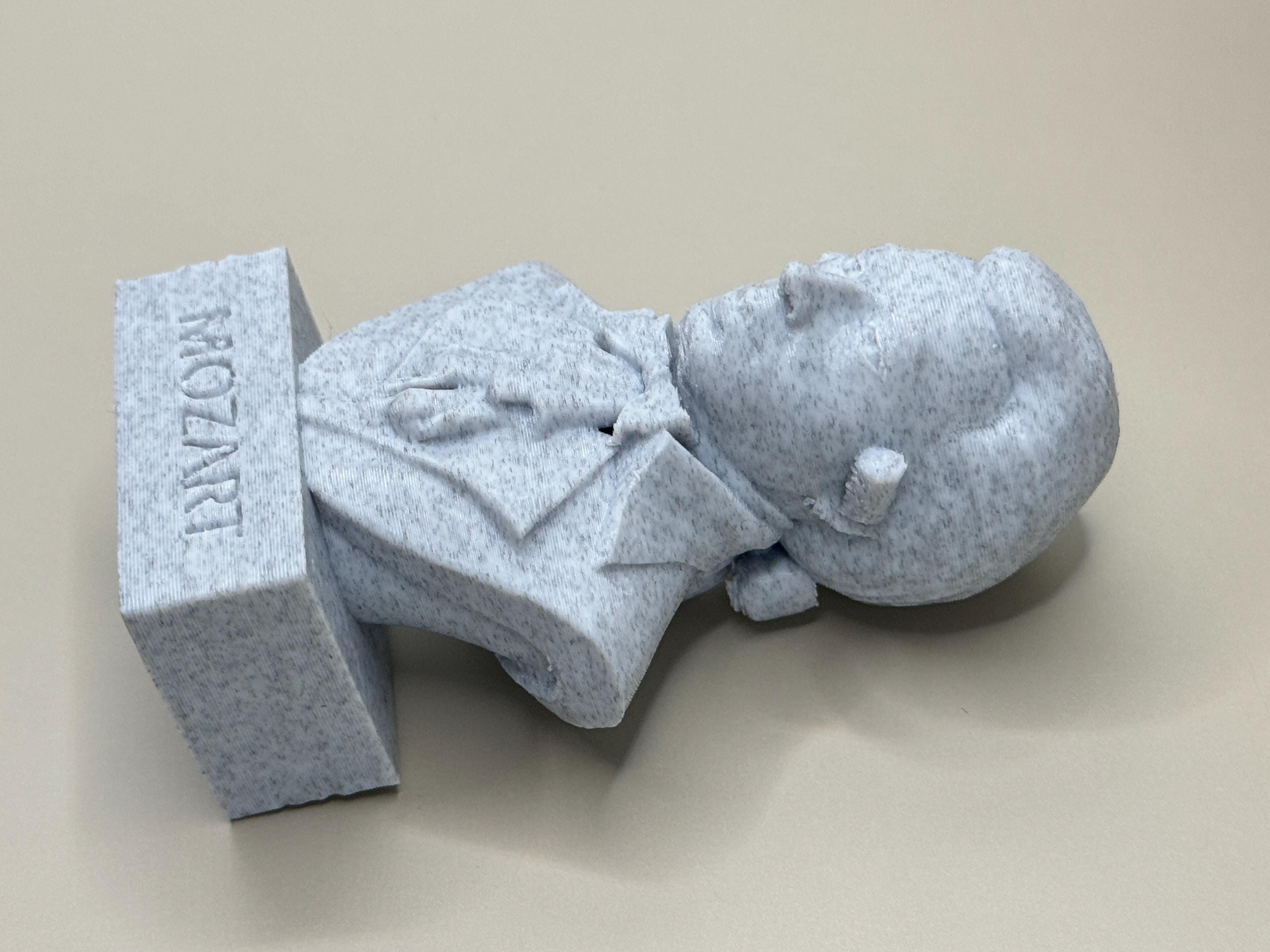 Mozart Bust Statue | Classical Composer Figurine | Piano Music Gift ...
