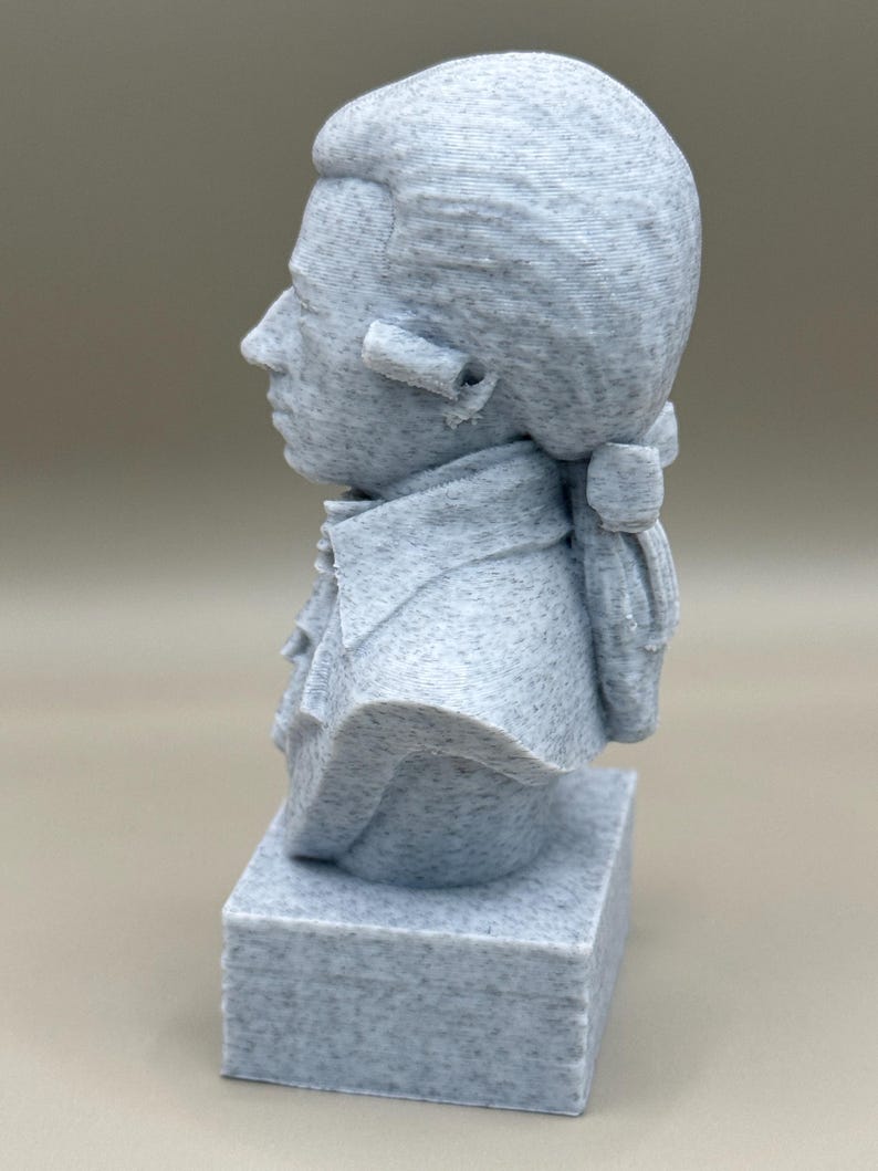 Mozart Bust Statue | Classical Composer Figurine | Piano Music Gift ...