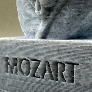 Mozart Bust Statue | Classical Composer Figurine | Piano Music Gift ...