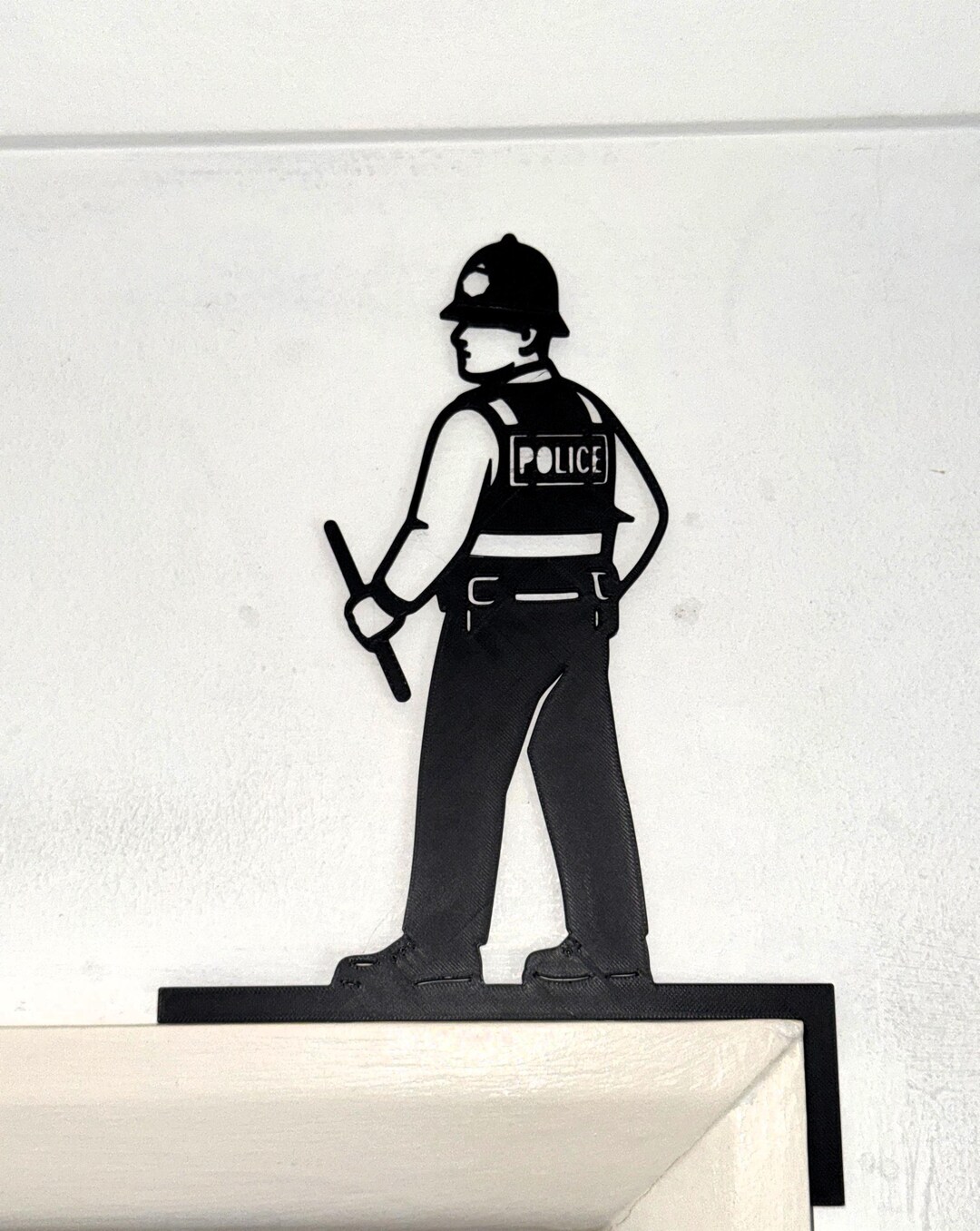 Police Officer Door Topper, Law Enforcement Wall Art, Cop Hero ...