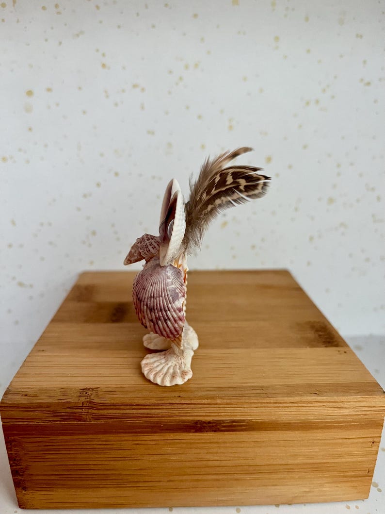 Seashell Animal Art - Margaret the Owl - Etsy
