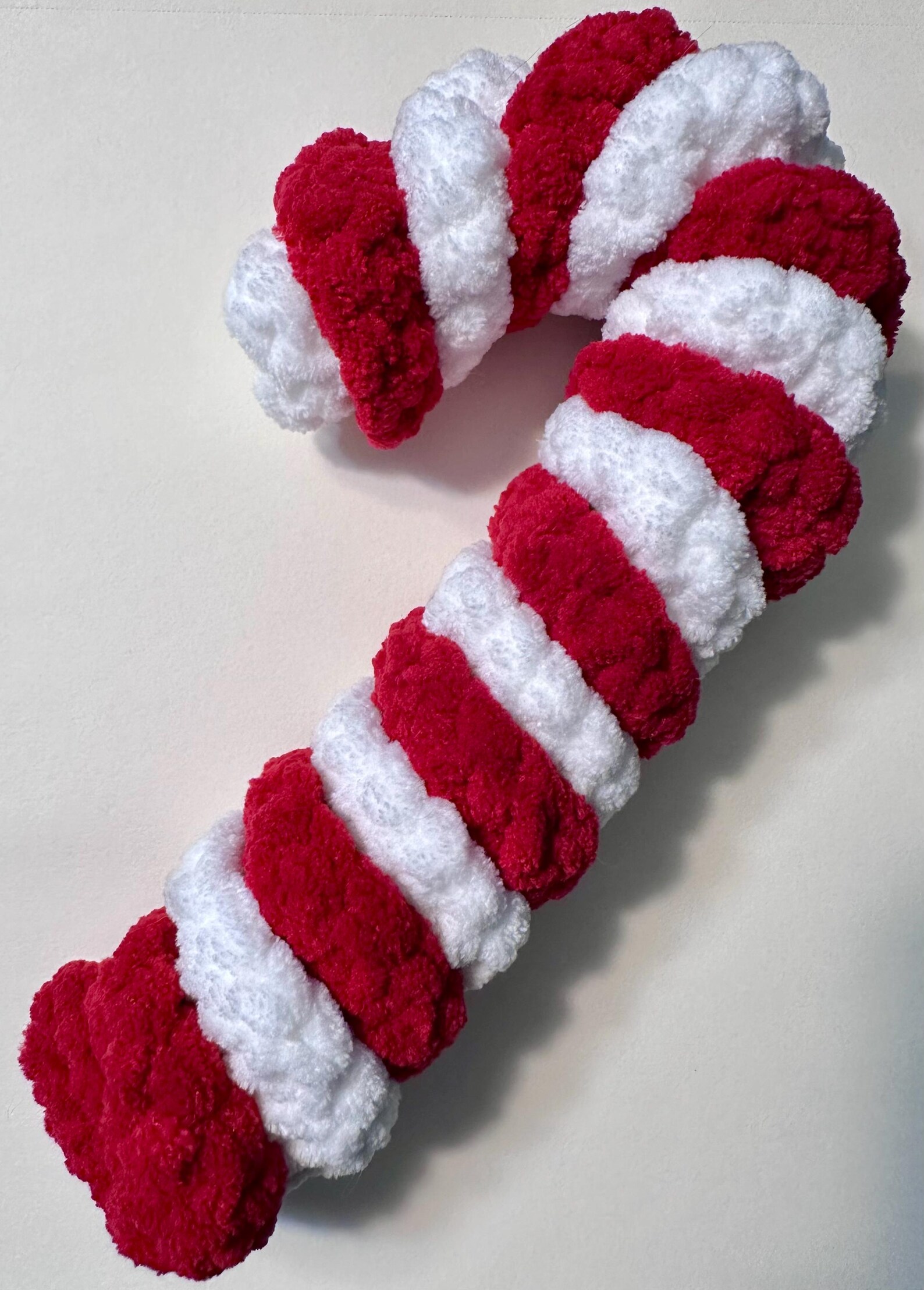 Hand Made Candy Cane Swirl Decoration Set of 2 - Etsy