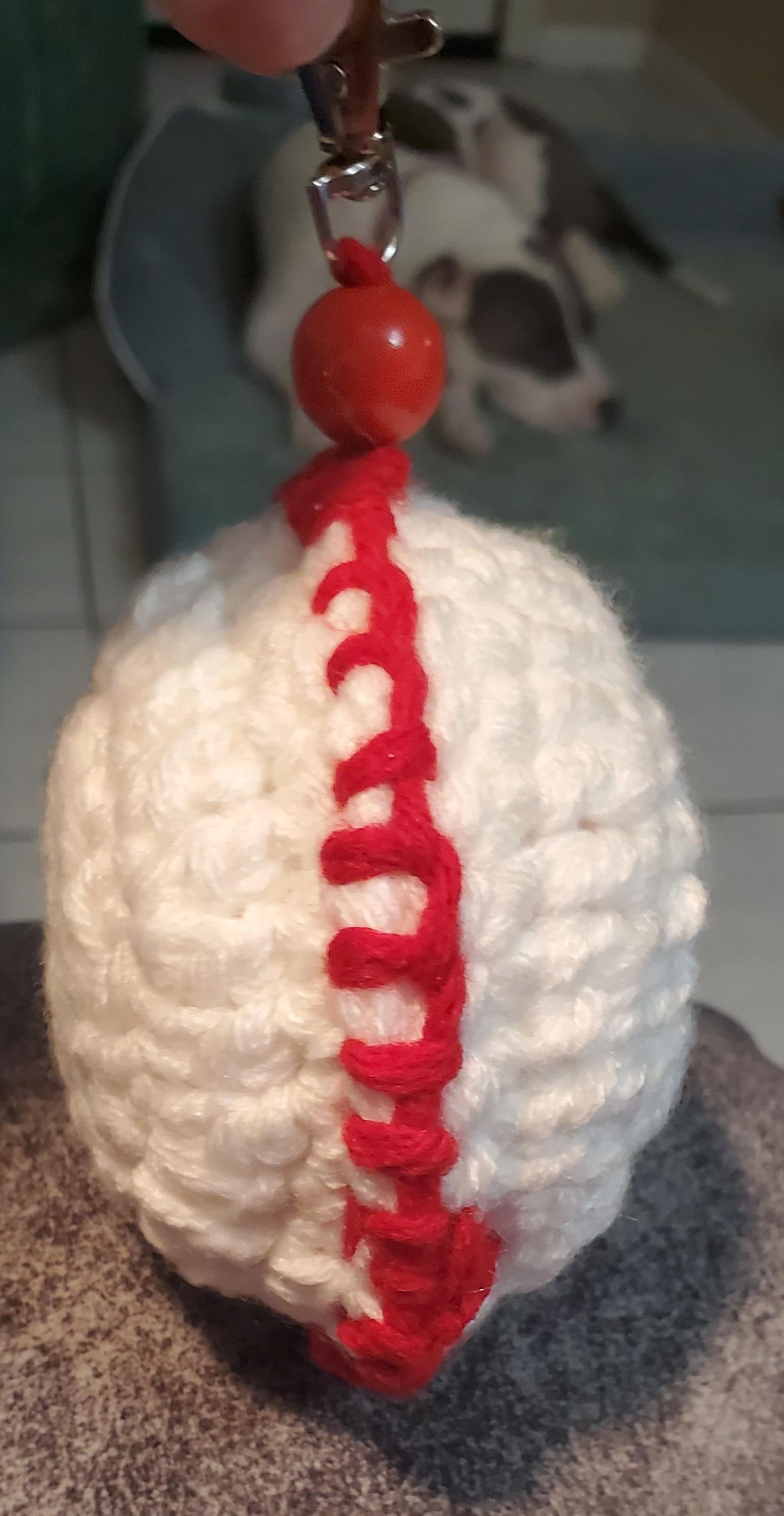 Set of Handmade Christmas Ball Tree Ornaments - Etsy