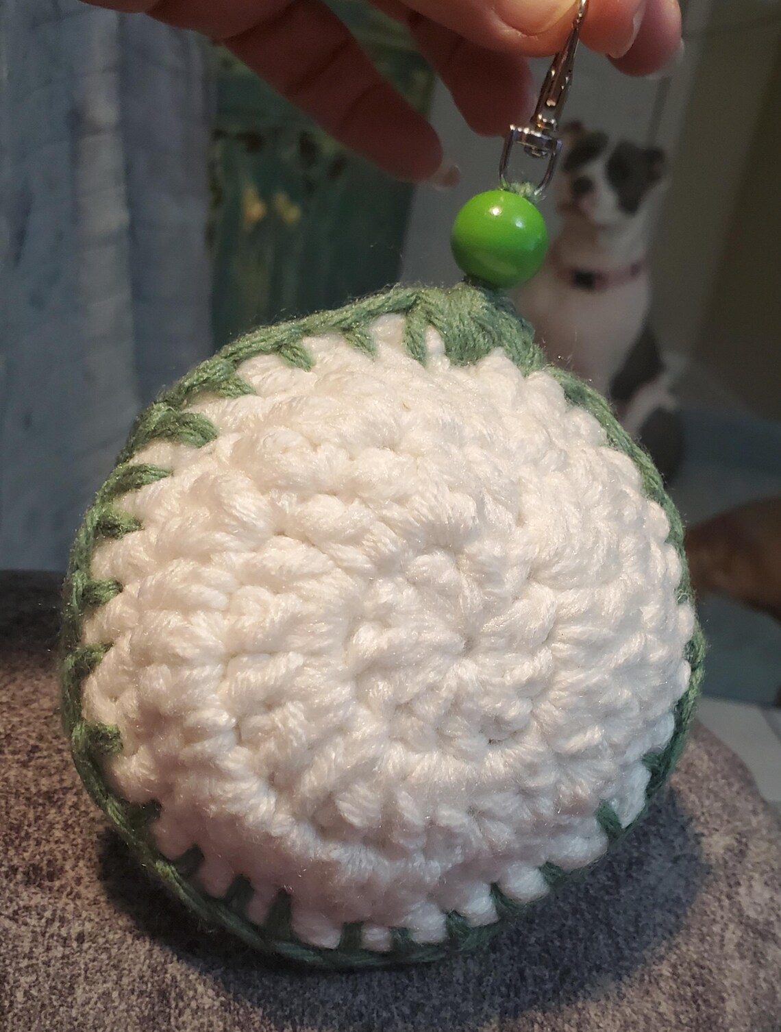 Set of Handmade Christmas Ball Tree Ornaments - Etsy