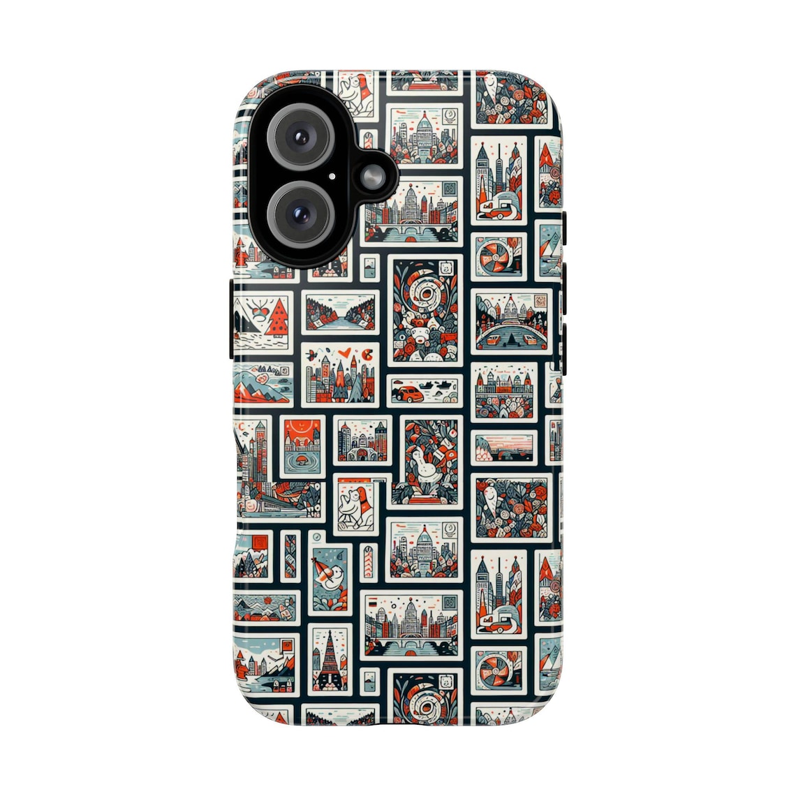 Cute Vintage Postcards iPhone 14, iPhone 15, and iPhone 16 Case - Etsy