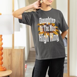 Daughter of the Most High King Heavy Cotton Tee, Spiritual, Faith ...