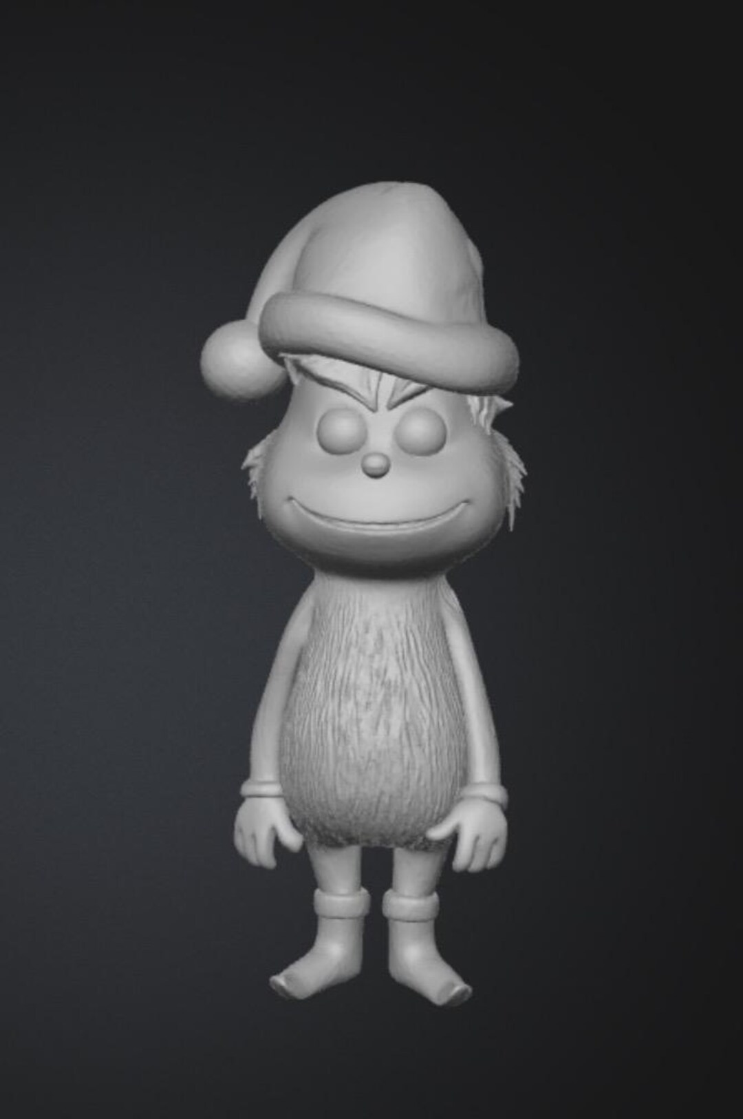 Holiday Grinch STL File for 3D Printers - Etsy