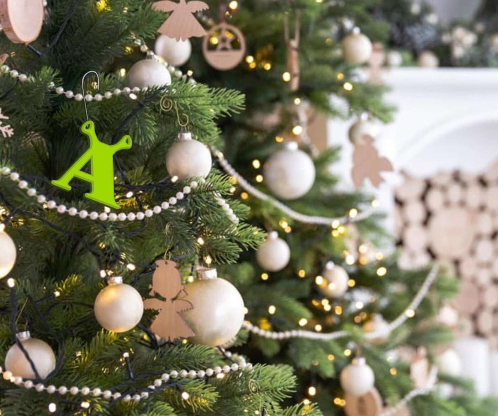 Shrek Letter A 3D Printer STL File—decor, Charm, Ornament - Etsy