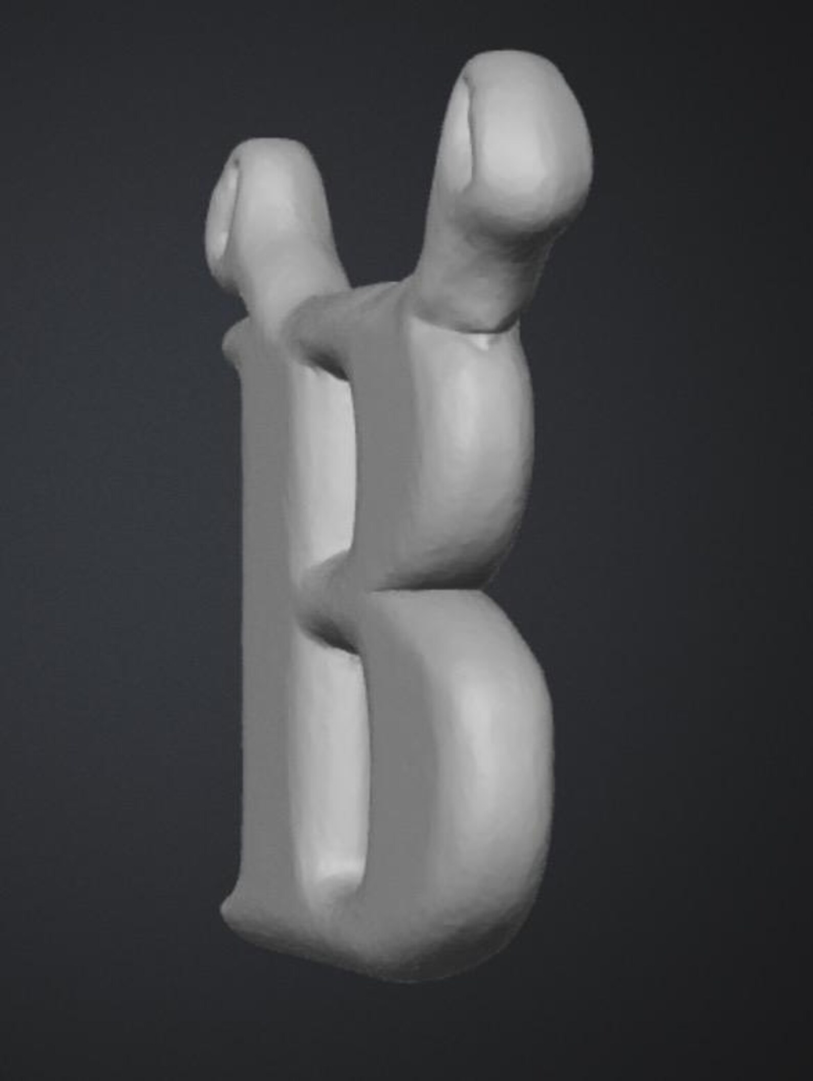 Shrek Letter B 3D Printer STL File—decor, Charm, Ornament - Etsy