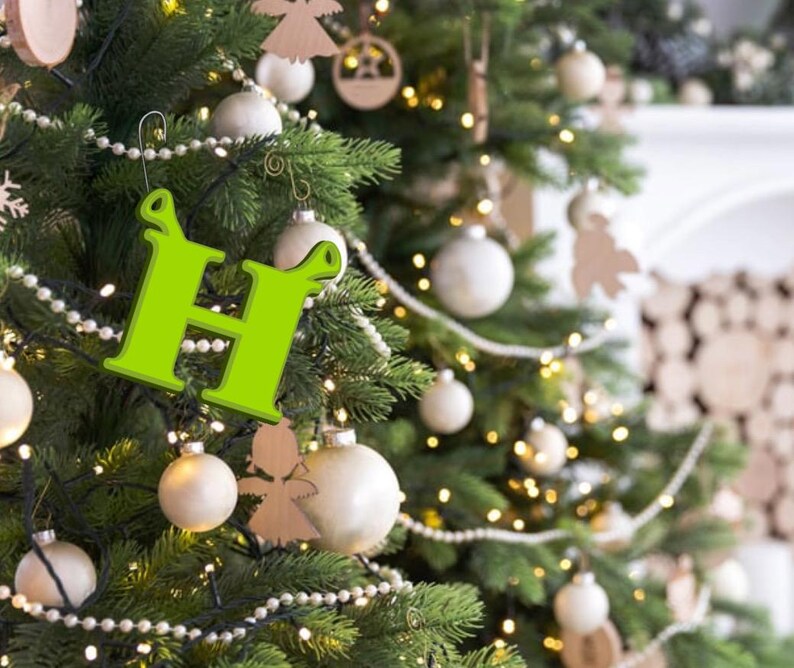 Shrek Letter H 3D Printer STL File—decor, Charm, Ornament - Etsy