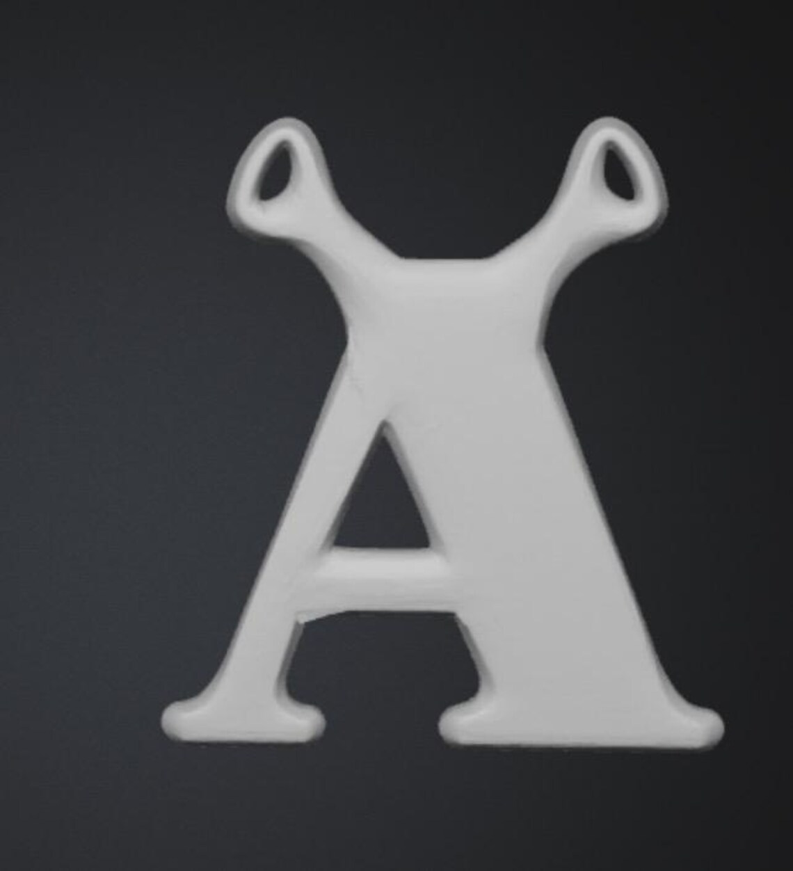Shrek Letter A 3D Printer STL File—decor, Charm, Ornament - Etsy