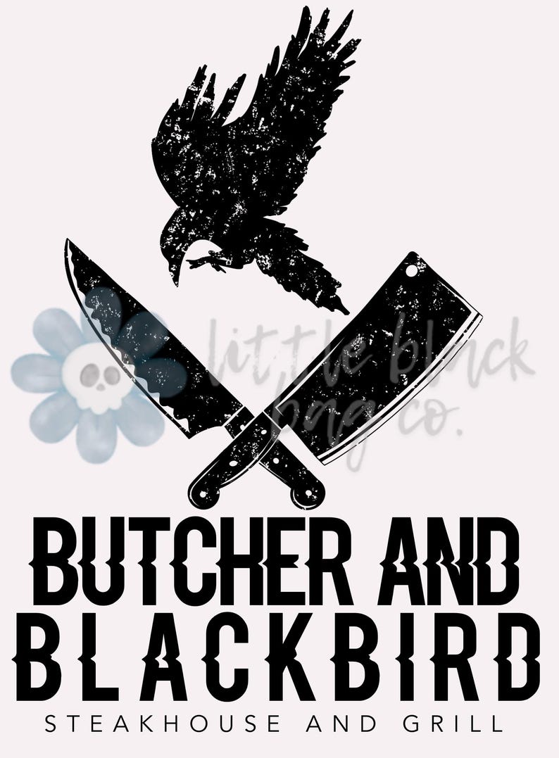 Butcher and Blackbird PNG - Etsy