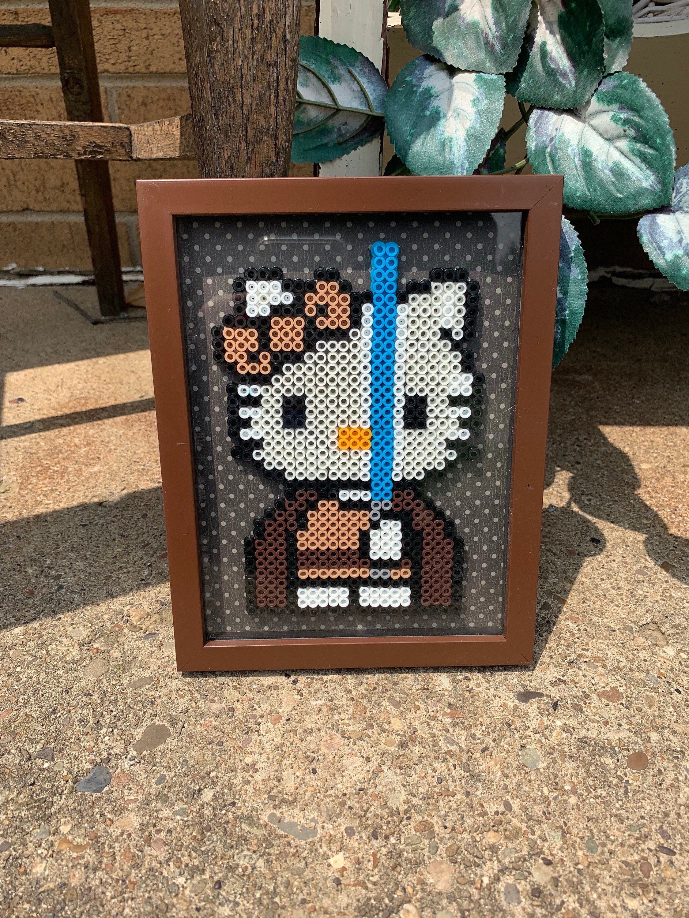 Zombie Hello Kitty Perler