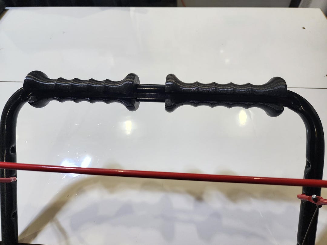 Custom 3d-printable Ergonomic Push Mower Handles, Vibration Dampening ...