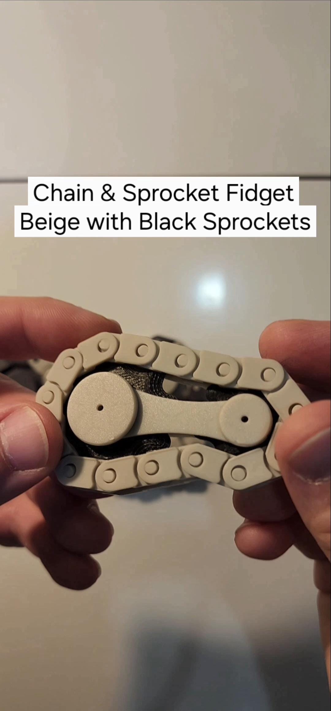 Fully Printed Bike Chain Gear Fidget Spinner. Https://www.printables ...