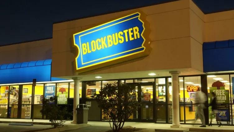 Blockbuster Sign, 12" X 24" PVC Retail Display, Block Buster!! History ...