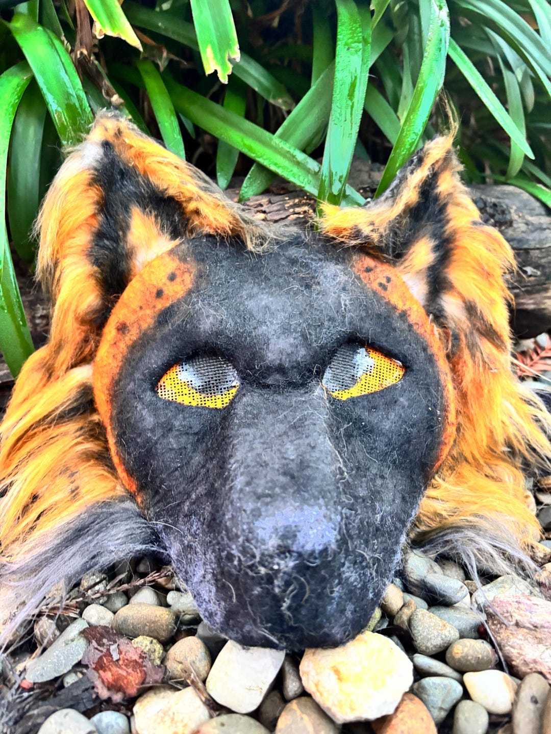 Cross Fox Therian Mask - Etsy