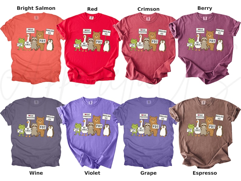 Comfort Colors® Defund ICE Shirt, Animals Protest Shirt, ICE Out of LA ...
