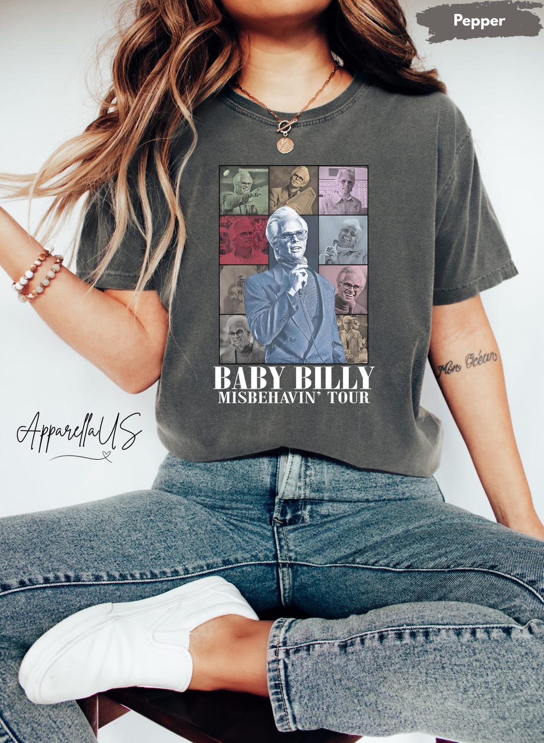 Comfort Colors Uncle Baby Billy Shirt, the Righteous Gemstones Fan Gift ...