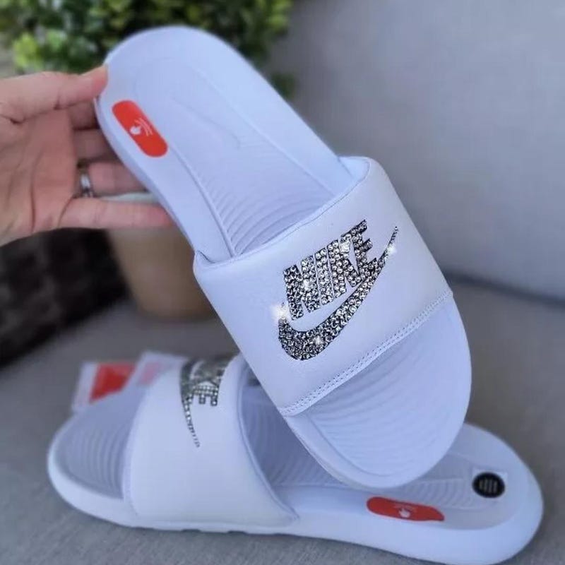Nike Slides Custom - Etsy