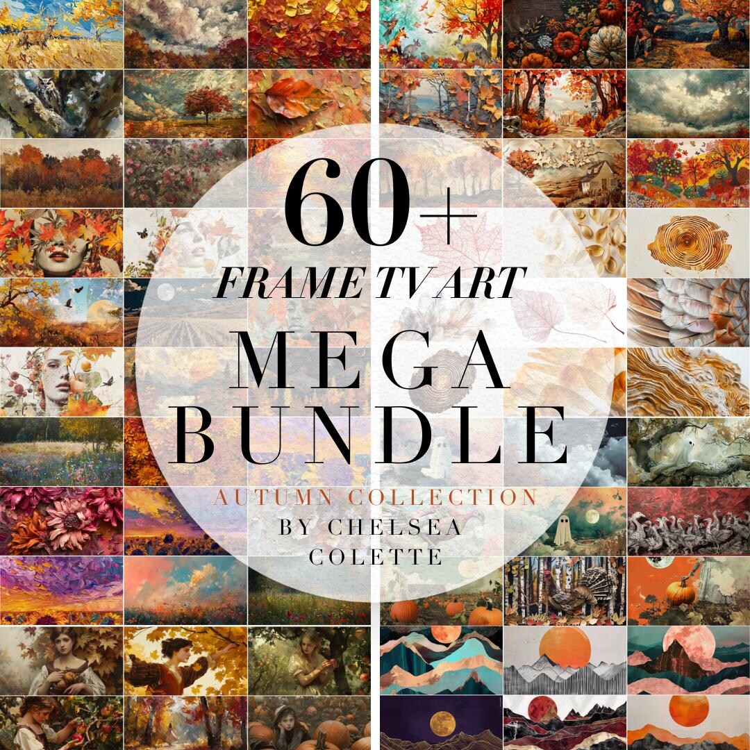 Art Frame TV and Backdrop; Autumn Mega Bundle 72+ Artworks Perfect for ...