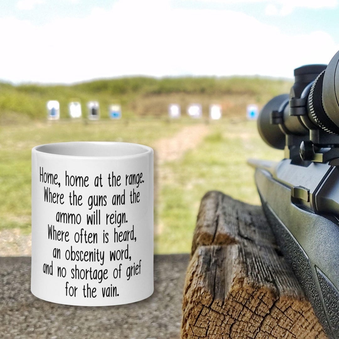 Gun Range Coffee Mug, Shooter Gift, 11oz/15oz/20oz - Etsy