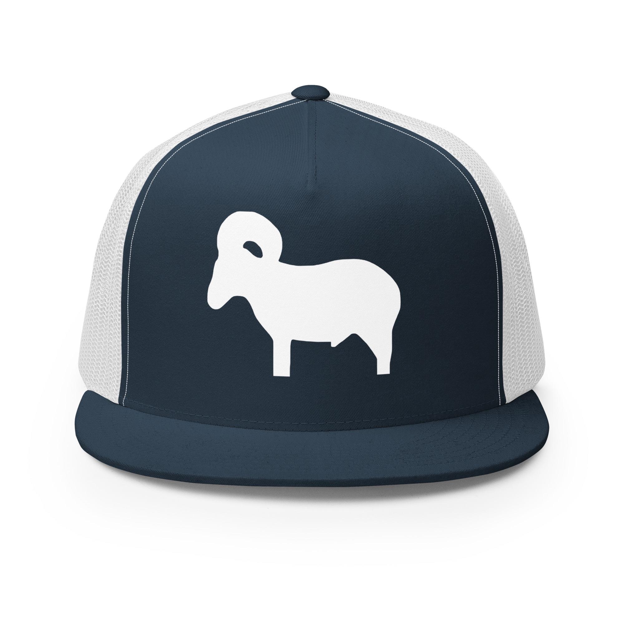 Ram Silhouette Target Trucker Cap | Classic Hat | Multiple Colors - Etsy