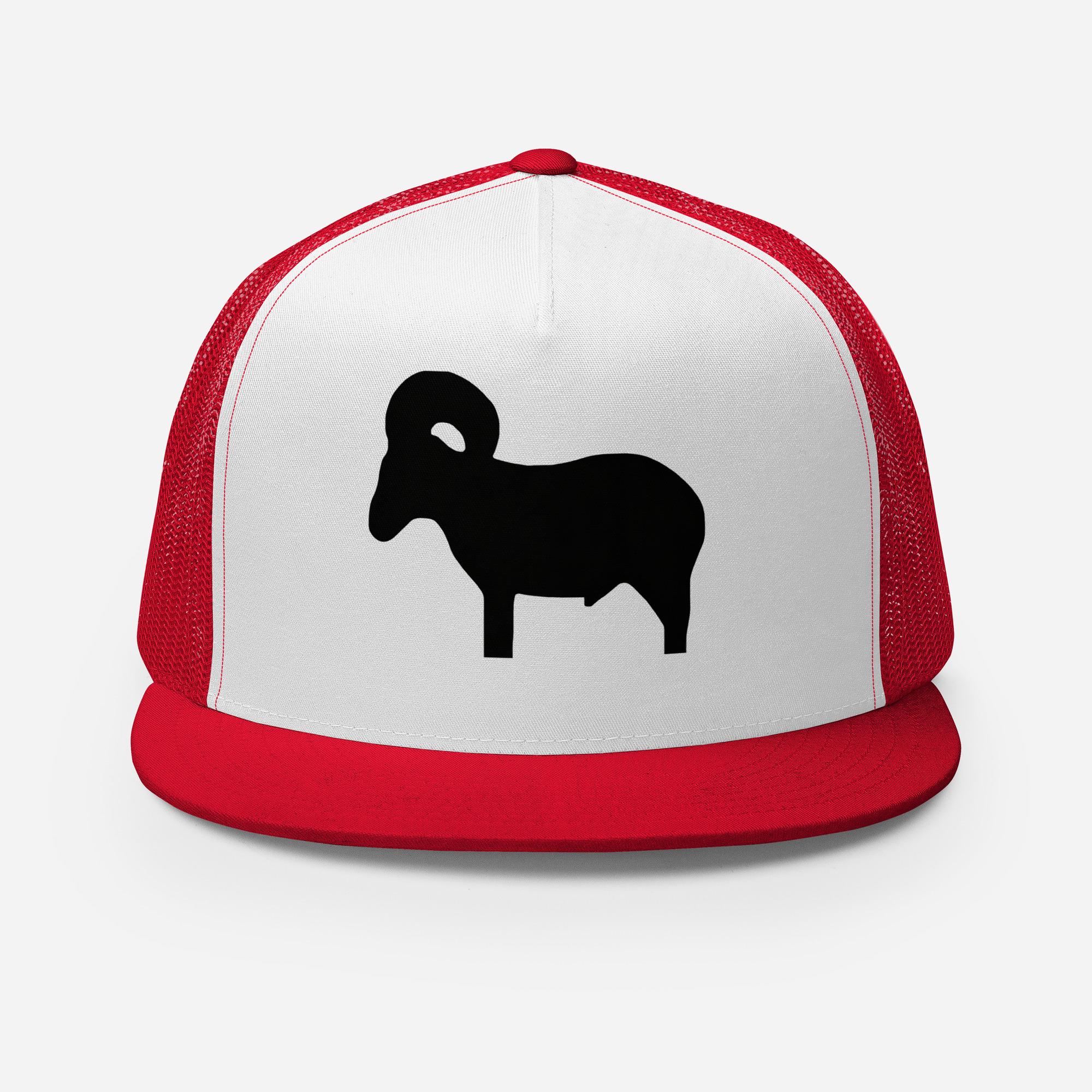 Ram Silhouette Target Trucker Cap Classic Hat Multiple Colors - Etsy