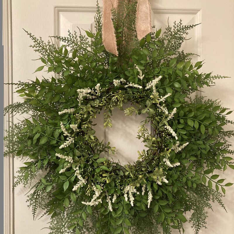 Cotton Wreath - Etsy
