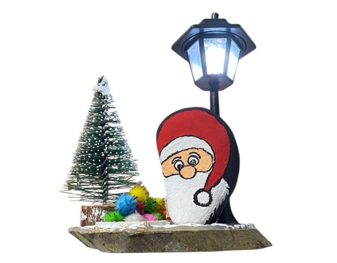 Table Lamps Present Birthday Stone Paint, STONE PAINTING ART ...