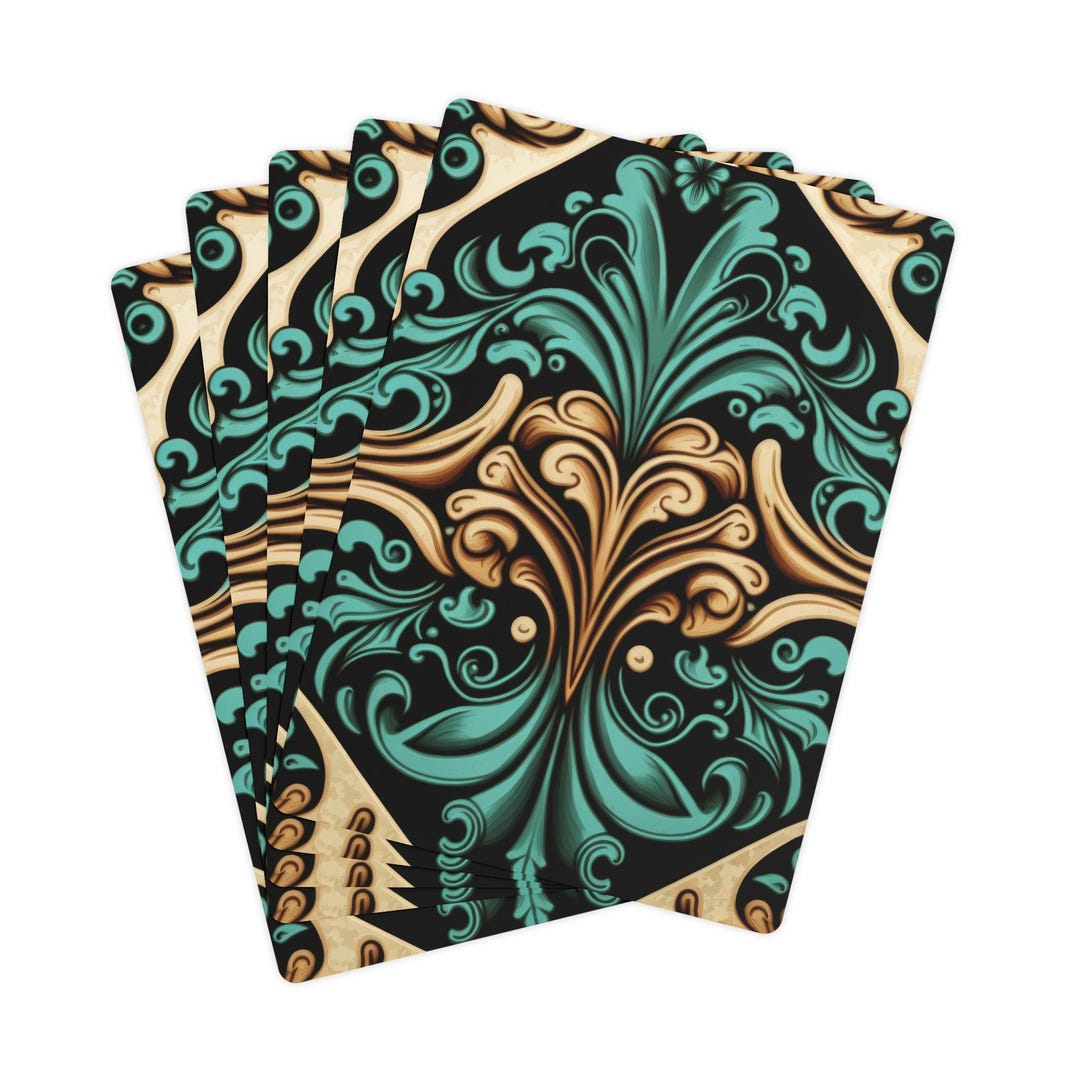 Playing Cards, Royal Gothic Deck for Poker Games, Vintage Victorian ...