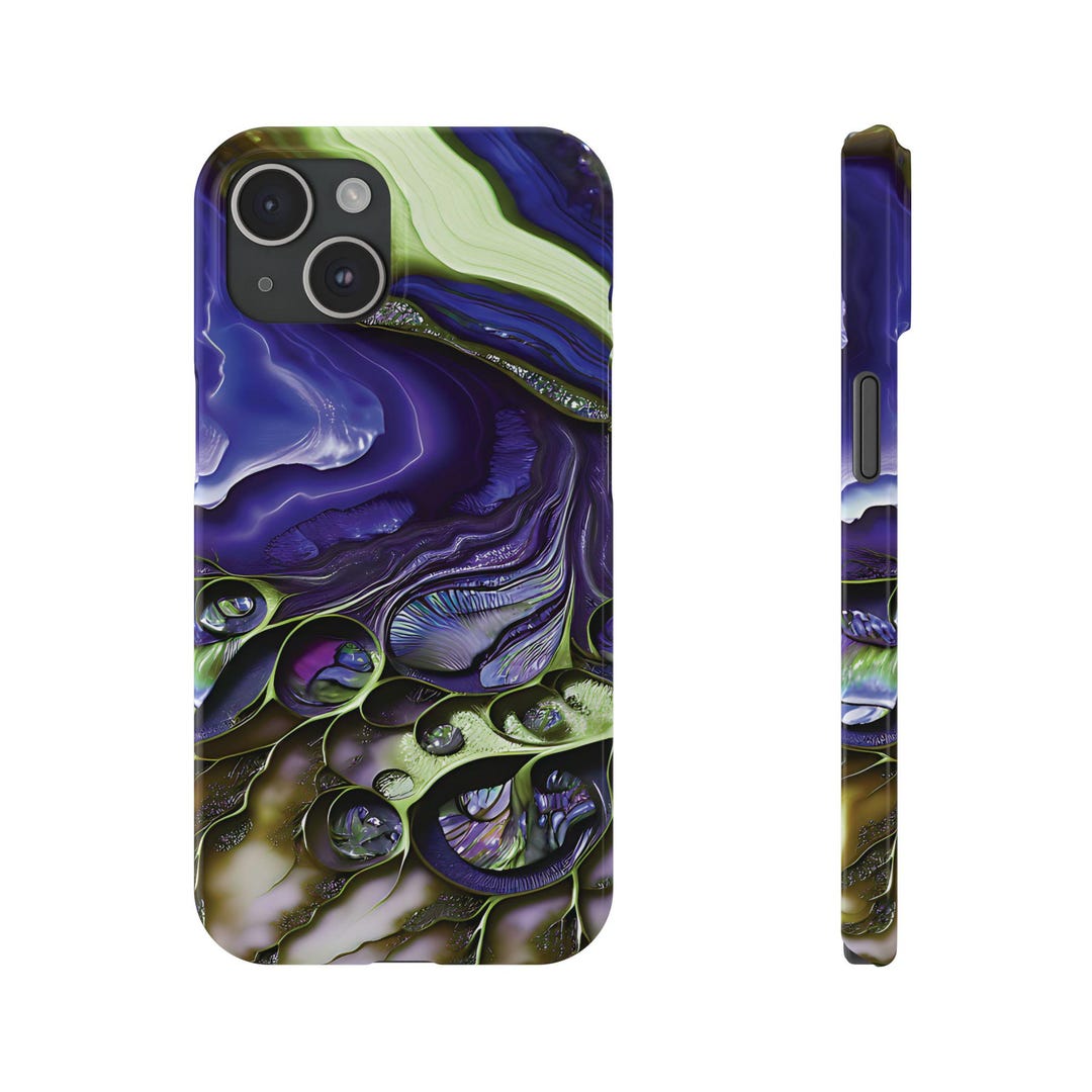 New Zealand-inspired Case Abalone Shell Phone Case, Slim iPhone Cover ...