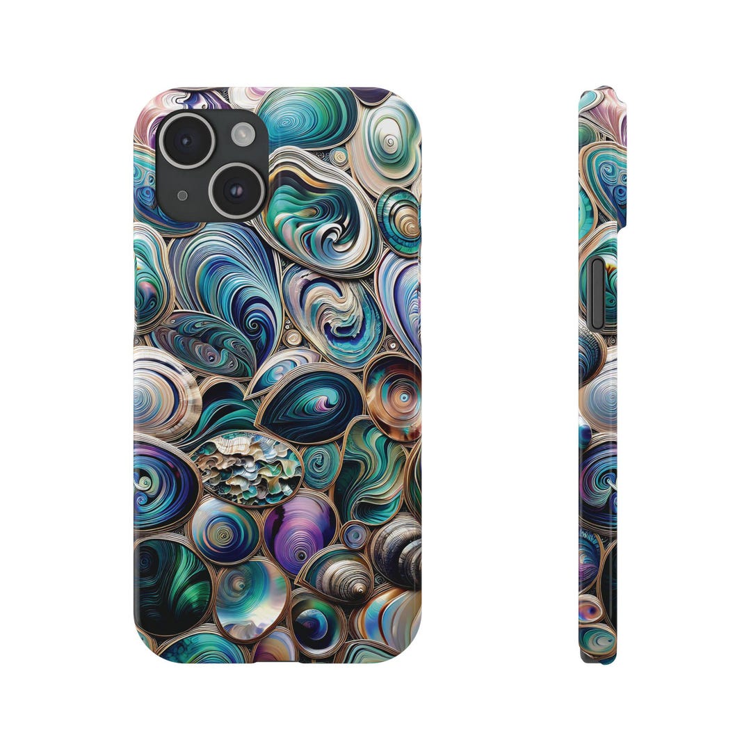 New Zealand-inspired Case Abalone Shell Phone Case, Slim iPhone Cover ...