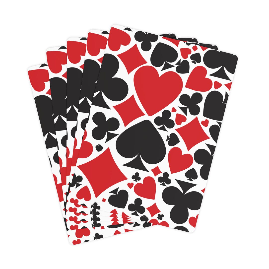 Poker Cards, Card Suits Poker Cards Set - Deck of Playing Cards ...