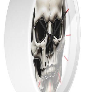 Gothic Skull Wall Clock, Spooky Home Decor, Halloween Decoration ...