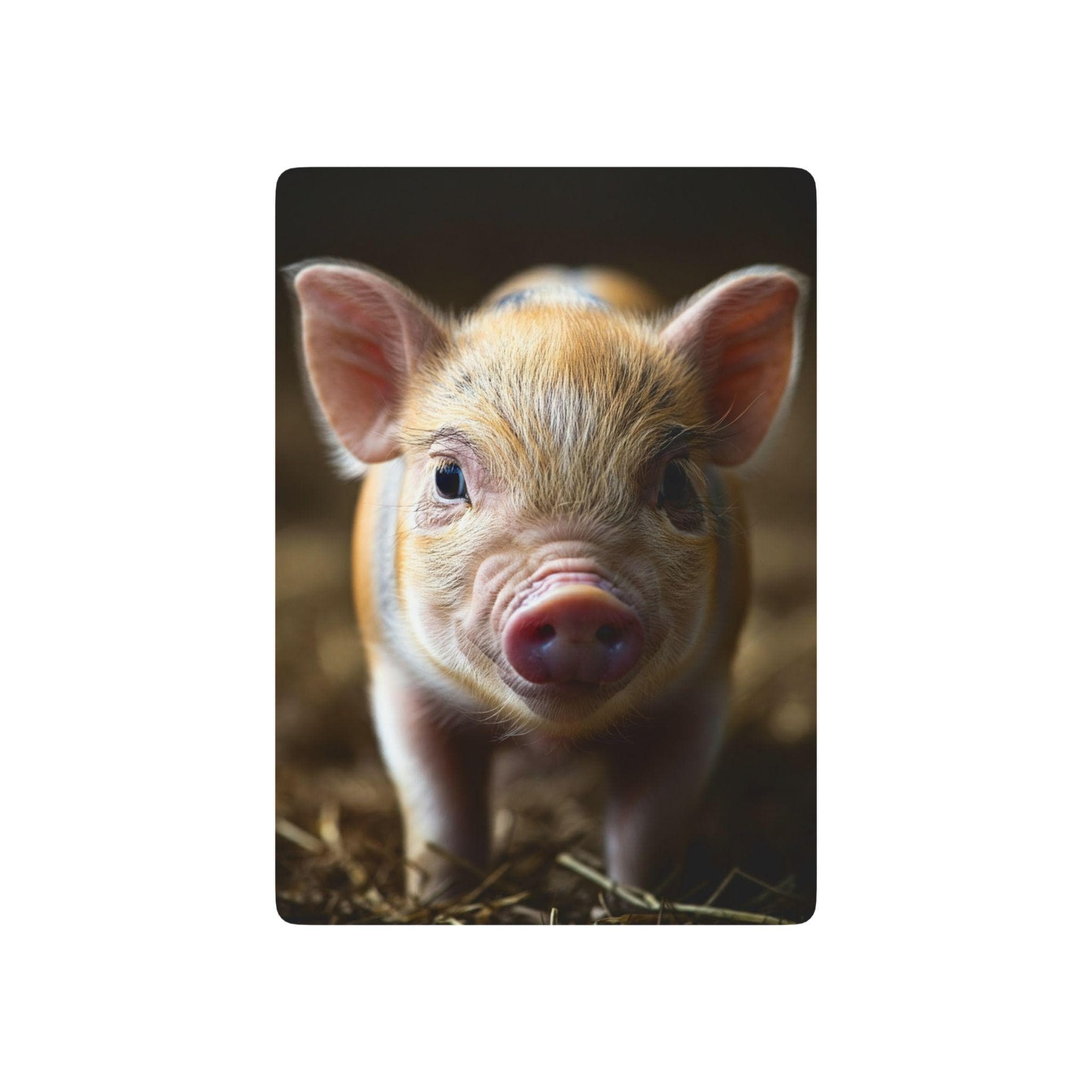 Cute Baby Pig Playing Cards - Fun Poker Deck for Kids & Family Games ...