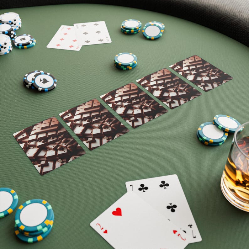 Poker Cards, Chocolate Bar Candy Design Inspired Playing Cards, Card ...