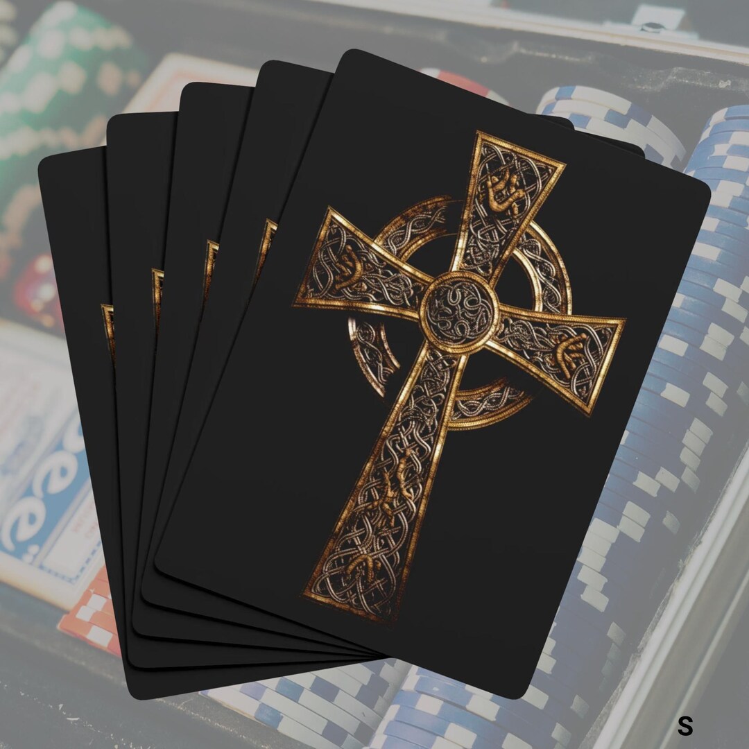 Playing Cards, Celtic Cross Design - Perfect Deck for Poker Night ...