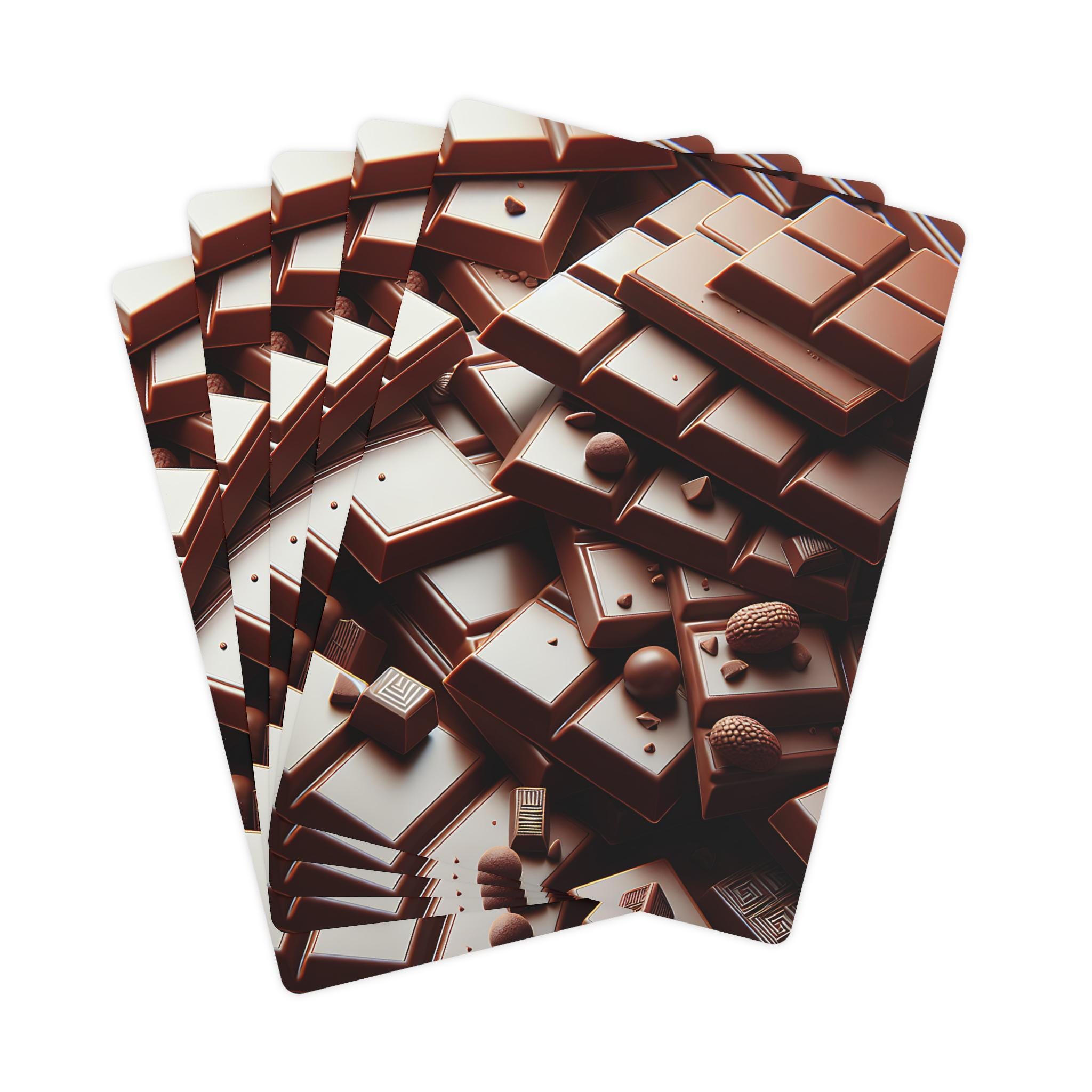 Poker Cards, Chocolate Bar Candy Design Inspired Playing Cards, Card ...